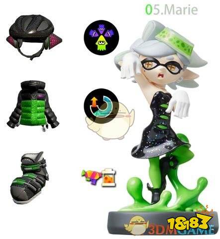 《喷射战士2》全amiibo对应服装及服装技能一览_18183.com