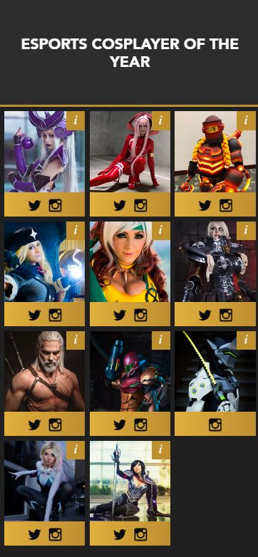 年度电子竞技评选：Sneaky入选年度Cosplay十强_特玩网LOL英雄联盟专区