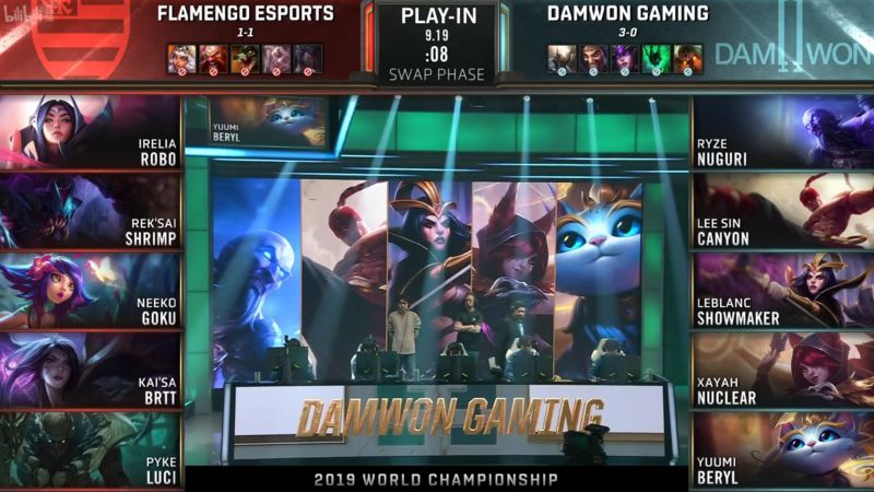 DWG以四战全胜晋级 FLA成S9世界赛最惨的战队_特玩网LOL英雄联盟专区