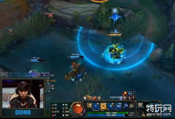 S9总决赛Doinb手速无敌 在放大期间改键还报CD_特玩网LOL英雄联盟专区