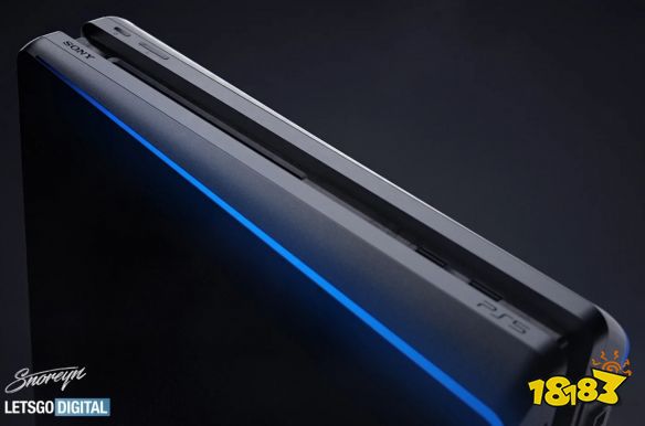 意大利图形设计师制作的PS5 3D概念渲染图_18183.com