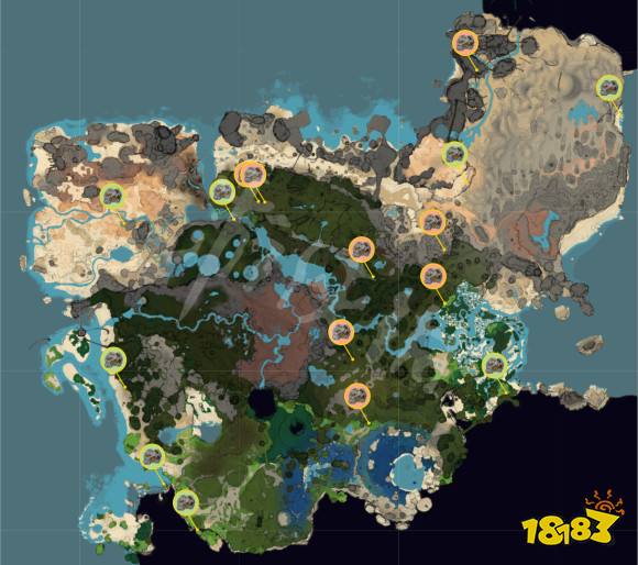 《幸福工厂》资源在哪里 Satisfactory全资源点地图介绍
