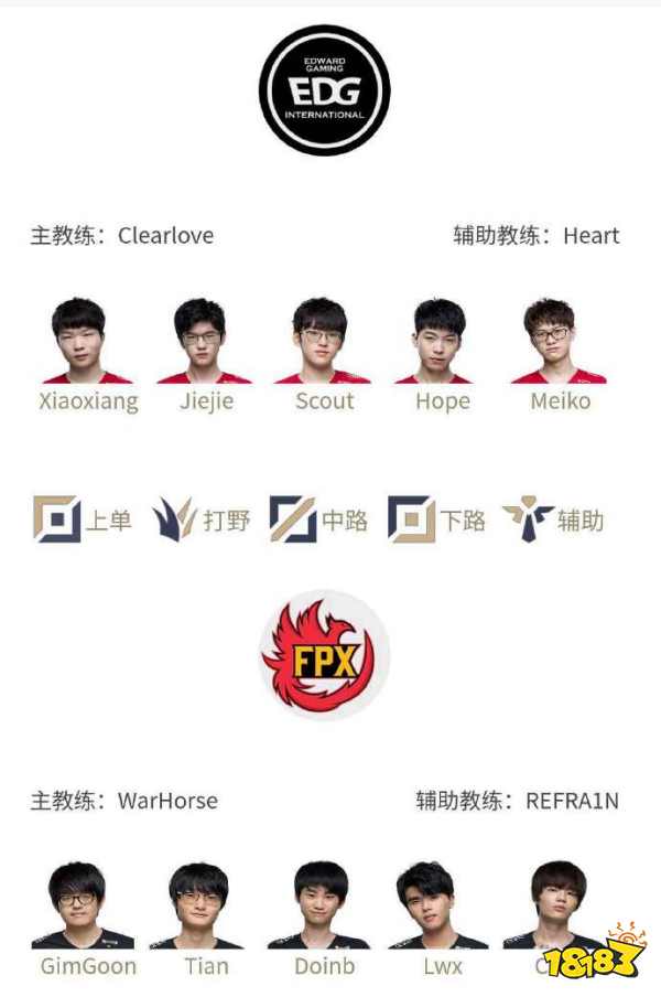 LPL夏季赛7月25日首发阵容 GimGoon对阵Xiaoxiang_18183英雄联盟手游专区