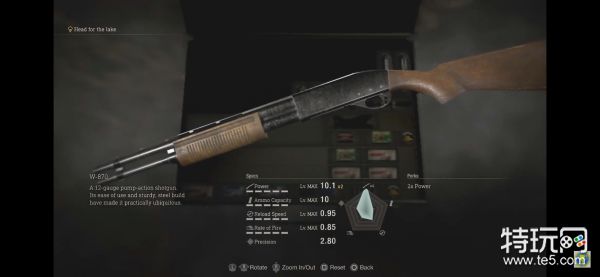 生化危机4重制版武器W870有什么特点_特玩网