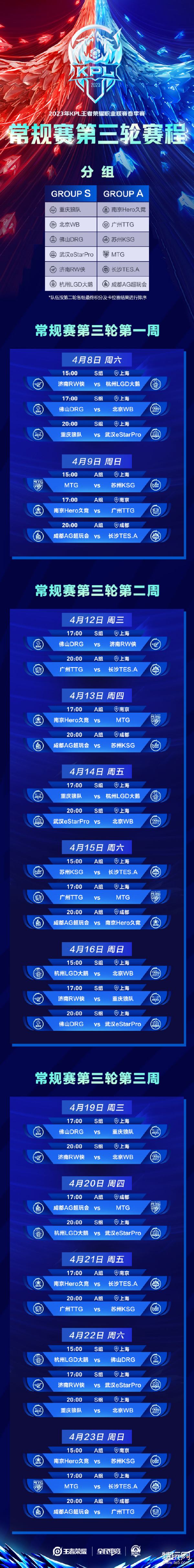 2023KPL春季赛4月20日赛程 2022KPL春季赛4月20日首发名单_特玩网