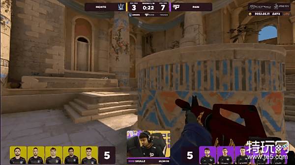 《CSGO》巴黎Major 挑战者组：Monte逆转晋级传奇者组_特玩网