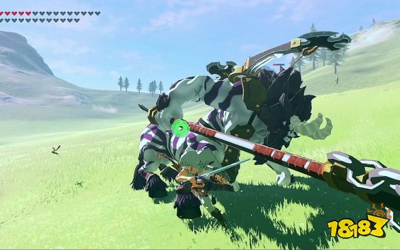 《塞尔达传说王国之泪》全自动人马五连战炮台演示 炮台怎么做？_18183.com