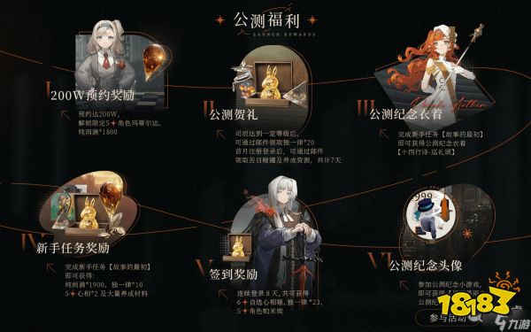 重返未来1999公测福利详情_18183.com