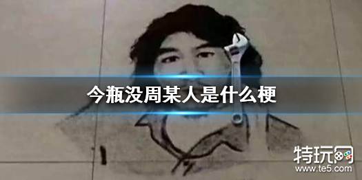 今瓶没周某人是什么梗 今瓶没周某人梗介绍 特玩网