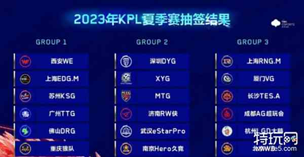 王者荣耀kpl2023夏季赛时间_特玩网