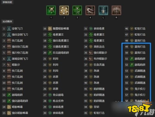 《暗黑破坏神4》快刀乱刺游侠技能配装BD推荐攻略_18183.com