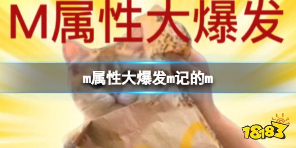 m属性大爆发m记的m m属性大爆发麦当劳_18183.com