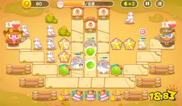 《保卫萝卜4》波仔很忙第17关攻略 波仔很忙第十七关怎么过_18183.com